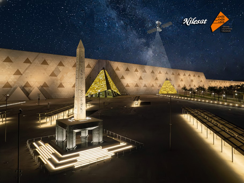 Nilesat Extends Congratulations on the Inauguration of the Grand ...